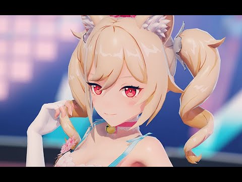 【Genshin Impact MMD／4K／60FPS】「Mondstadt's IDOL！」 Barbara【Sweet Devil】 - YouTube