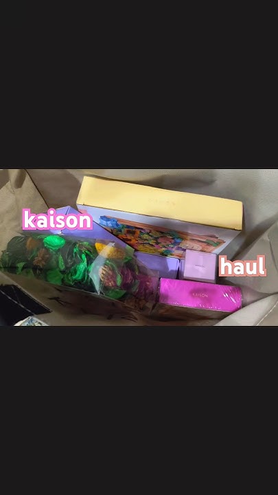 kaison haul - YouTube