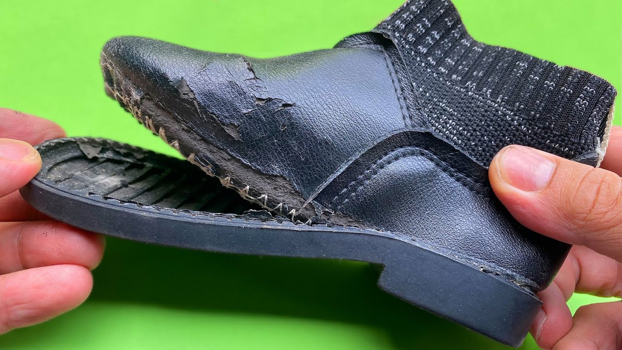 Ingenious Method Of Repairing Broken Shoes That Not Many People Know ...