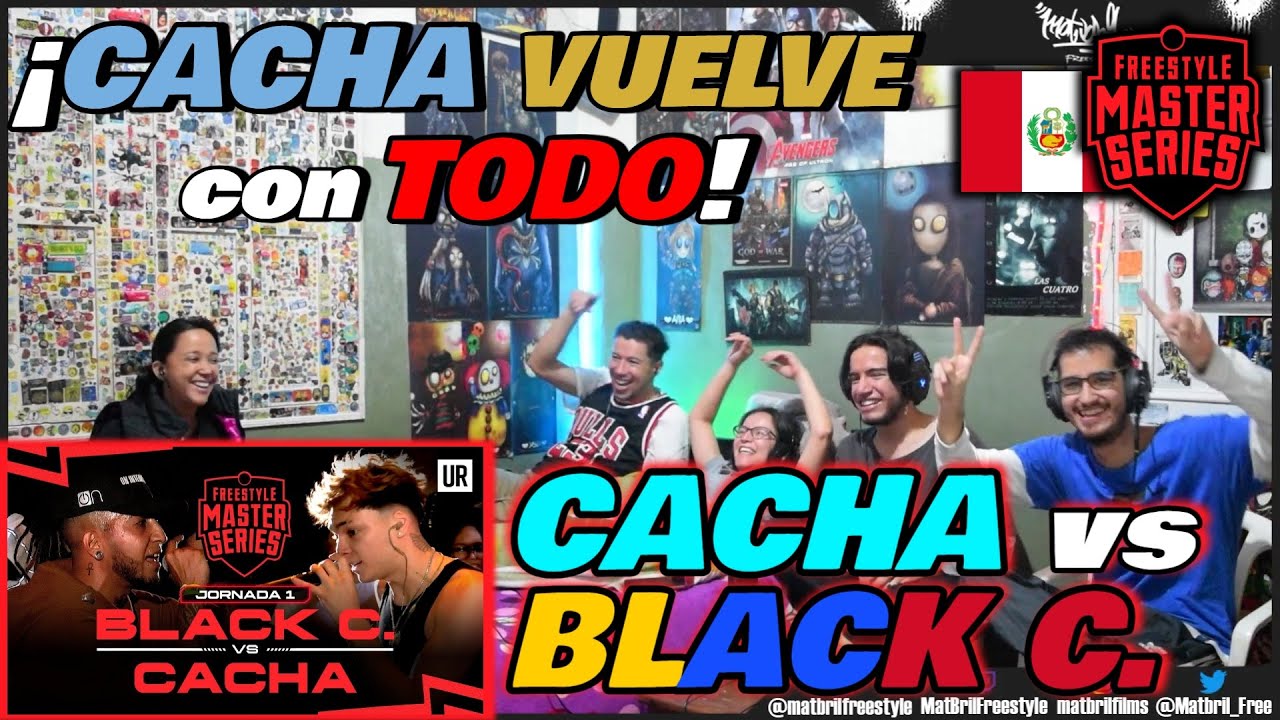 🔴COLOMBIANOS REACCIONAN a CACHA vs BLACK CODE - ¡CACHA VUELVE con TODO ...