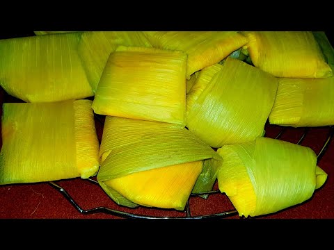 How to make Special PINTOS | Filipino Delicacy | Mais Suman | BINAKI ...