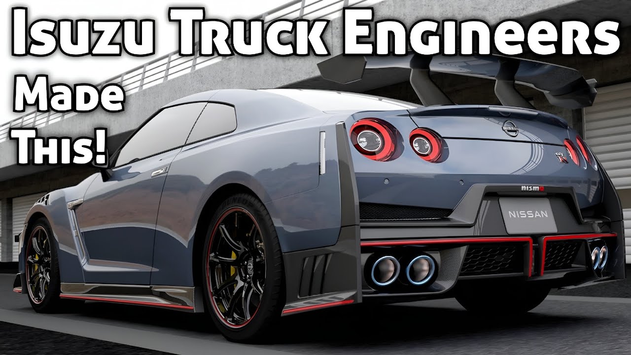 Isuzu Truck Engineers Made The R35 GTR? | Nissan GTR R35 Back Story ...