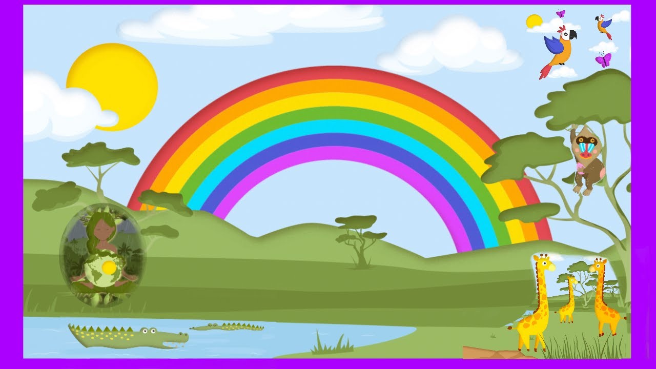 How The Rainbow Got Its Colors- A Children's Story - YouTube