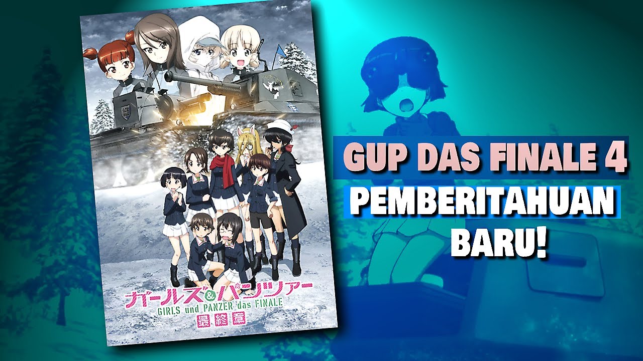 GuP Das Finale 4 itu Nyata - Girls Und Panzer Anime - YouTube
