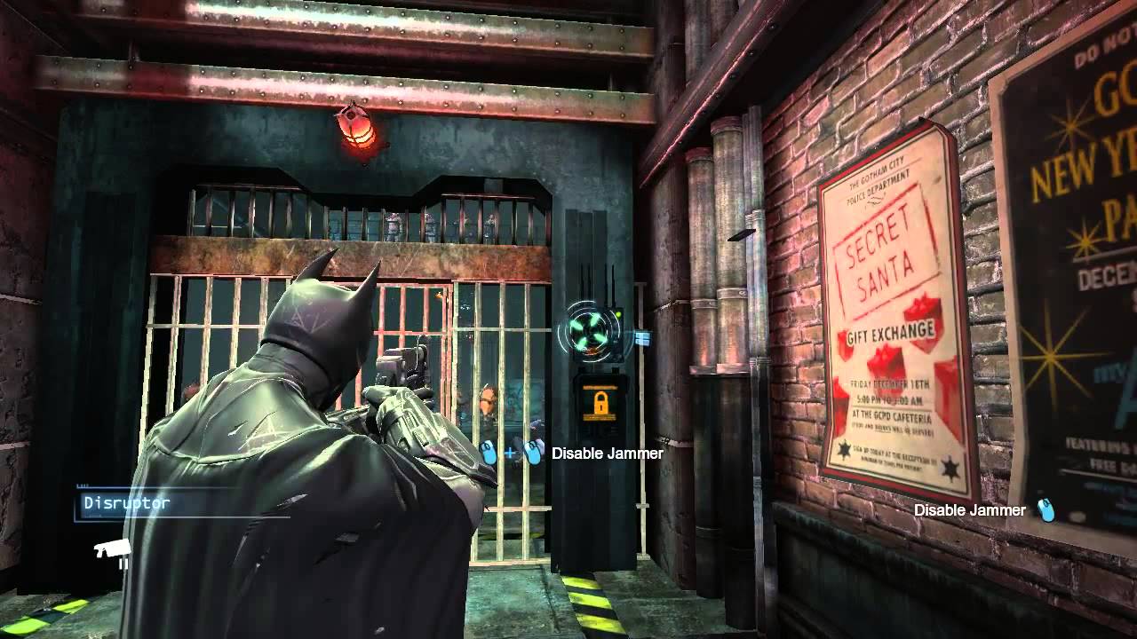 Batman Arkham Origins Playthrough Part 7 Access the GCPD Server - YouTube