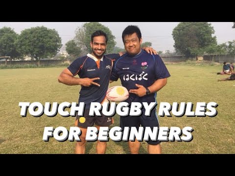 TOUCH RUGBY RULES FOR BEGINNERS - YouTube