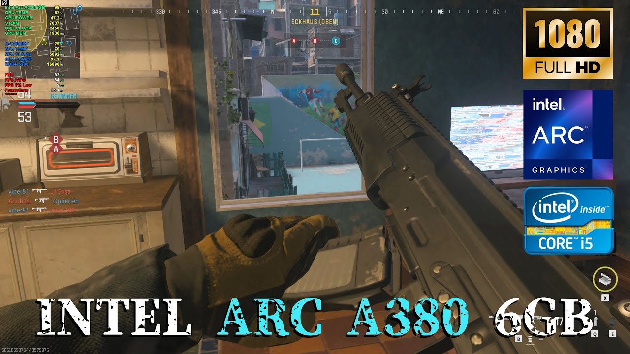 Call of Duty Modern Warfare 3 Intel Arc A380 6GB + i5-13600KF Full HD ...