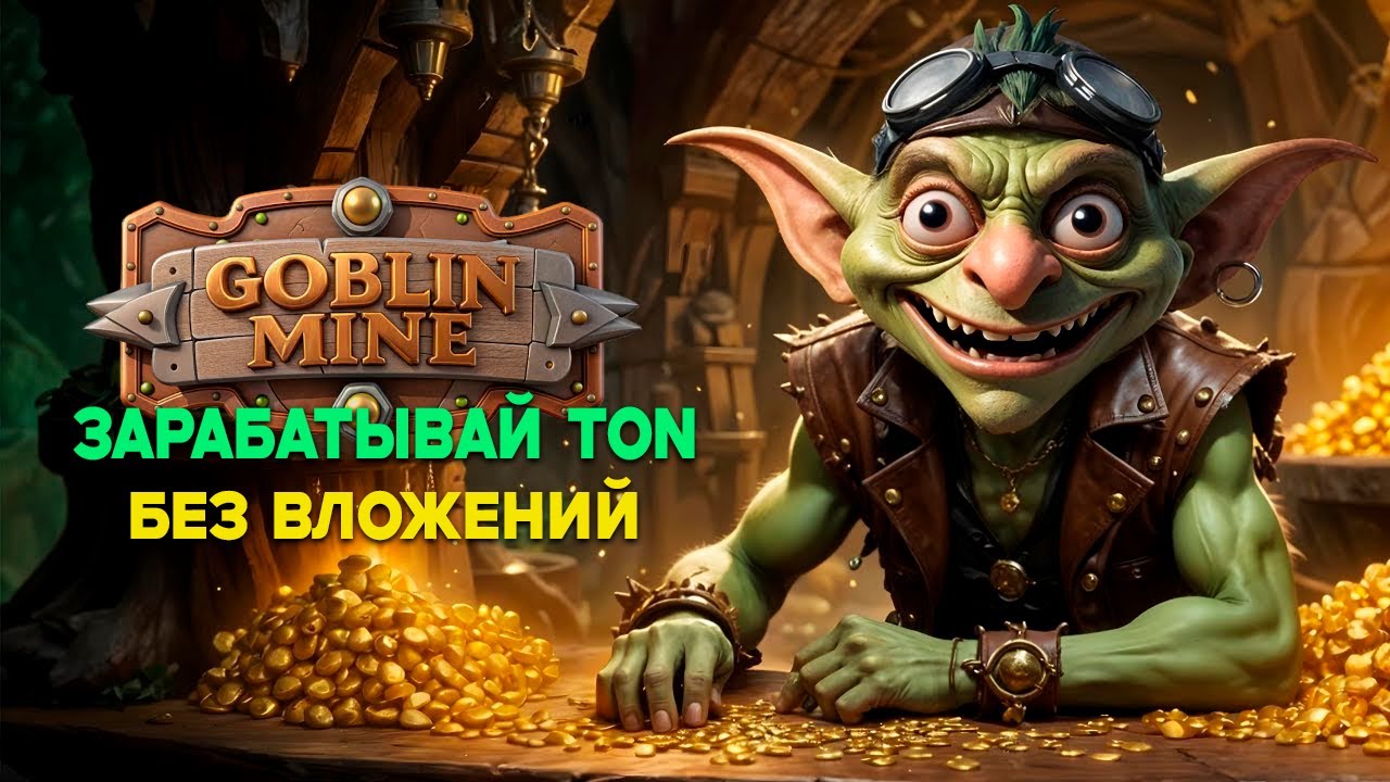 Goblin Mine - Зарабатывай TON Без Вложений | Гайд По Игре - YouTube