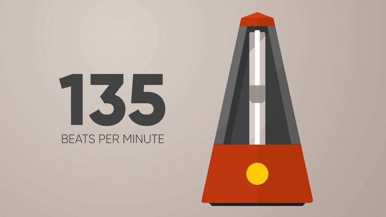 135 BPM Metronome - YouTube