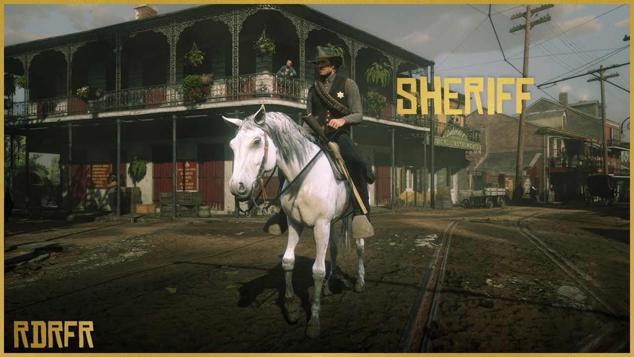 RDR2: RDRFR Día 1 | 🐎Patrulla a Caballo🐎 | Sheriff Arthur Morgan! | 💥 ...