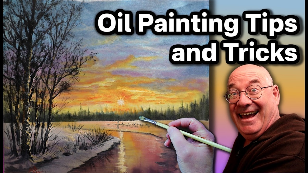 Create STUNNING Landscapes with Simple Oil Painting Tips and Tricks ...