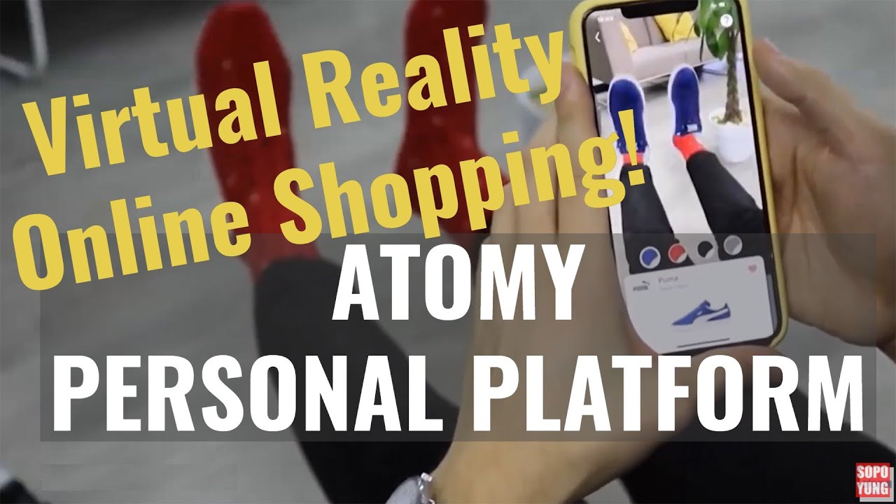 Virtual Reality Online Shopping: Atomy Personal Platform 🚀 - YouTube