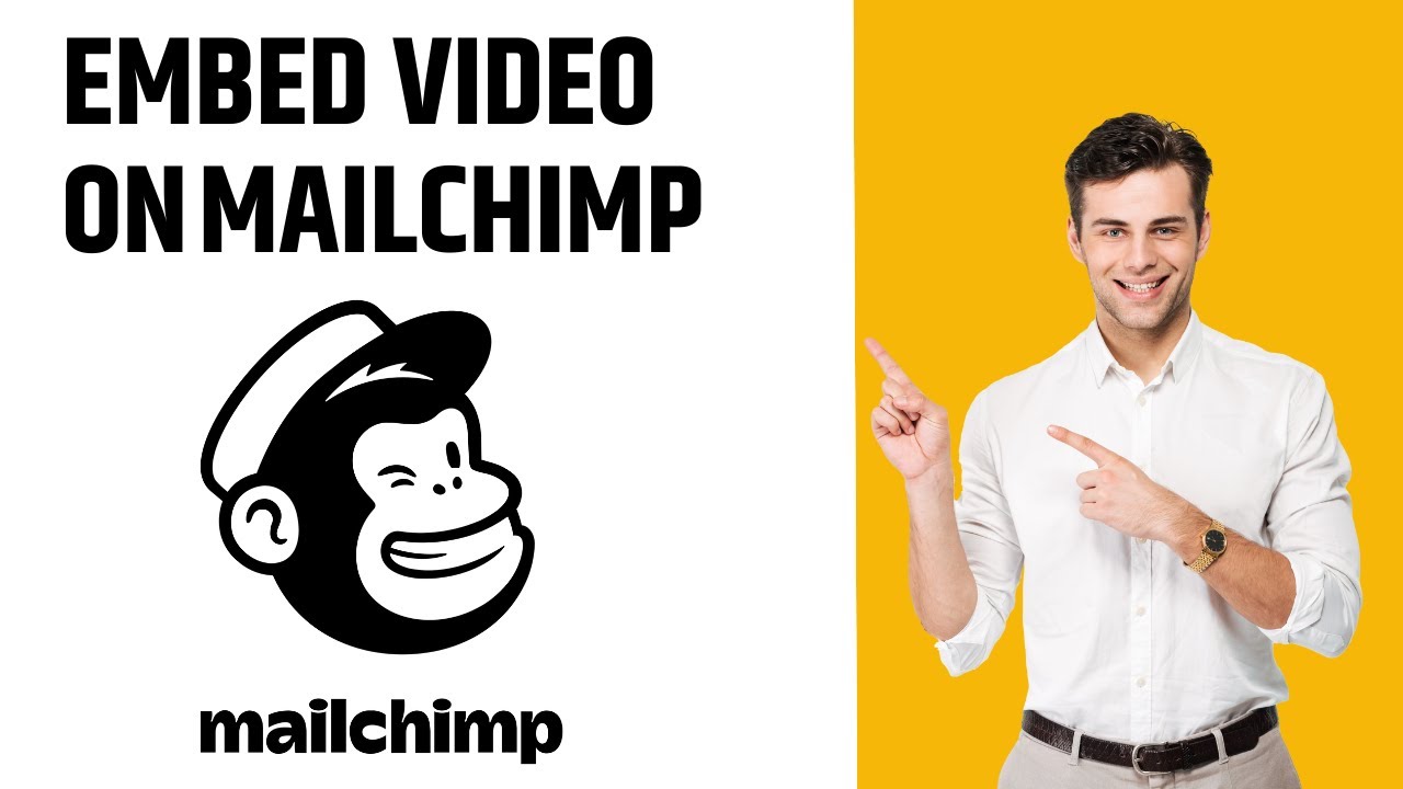 How to Embed Video on MailChimp (EASY) - YouTube