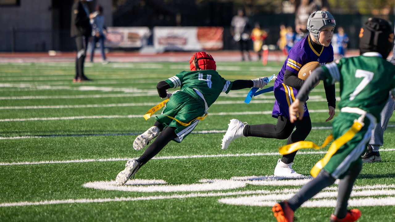 Gridiron 8U Flag Football Playoffs Game 1 Winter 2025 - YouTube