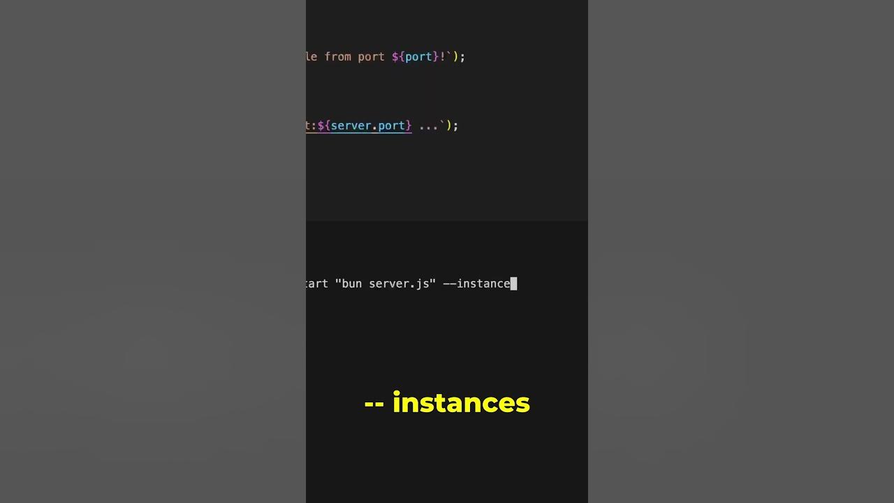 Bun deploy cluster mode PM2 #bunjs #nodejs - YouTube