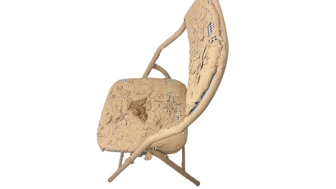 Clean the muddy chair after the flood - YouTube