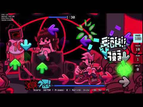 FNF Detected (on psych engine) FC (yes, with the modchart) - YouTube