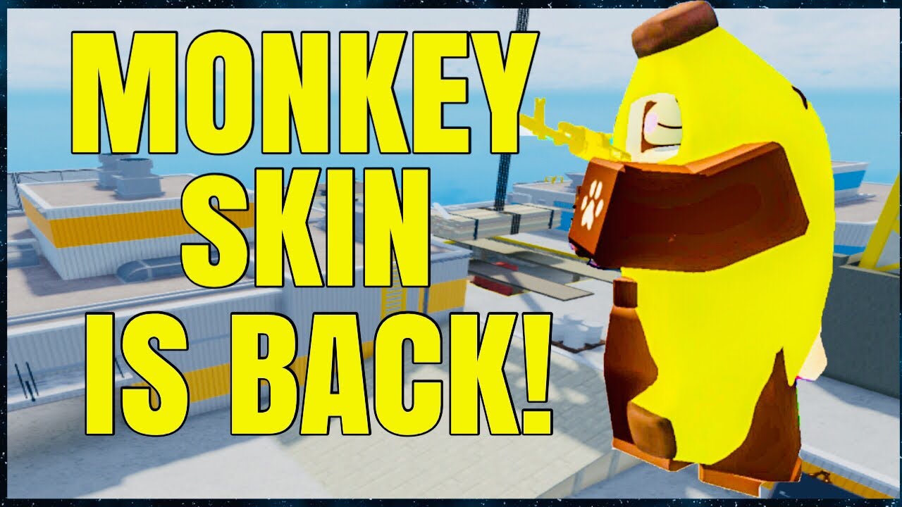 THE MONKEY SKIN IS BACK?! All banana locations in Roblox Arsenal - YouTube