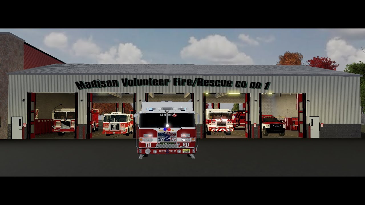 Madison fire and Rescue station tour - YouTube