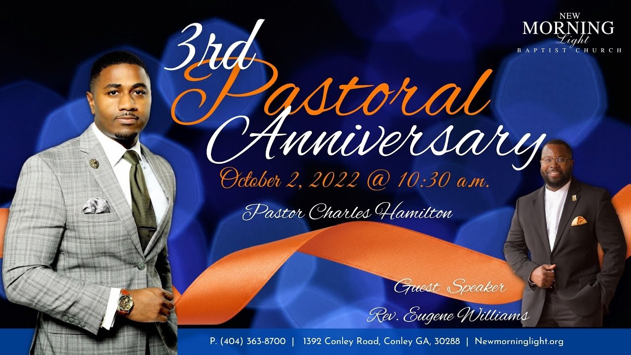 3rd Pastoral Anniversary | New Morning Light Baptist Church - YouTube