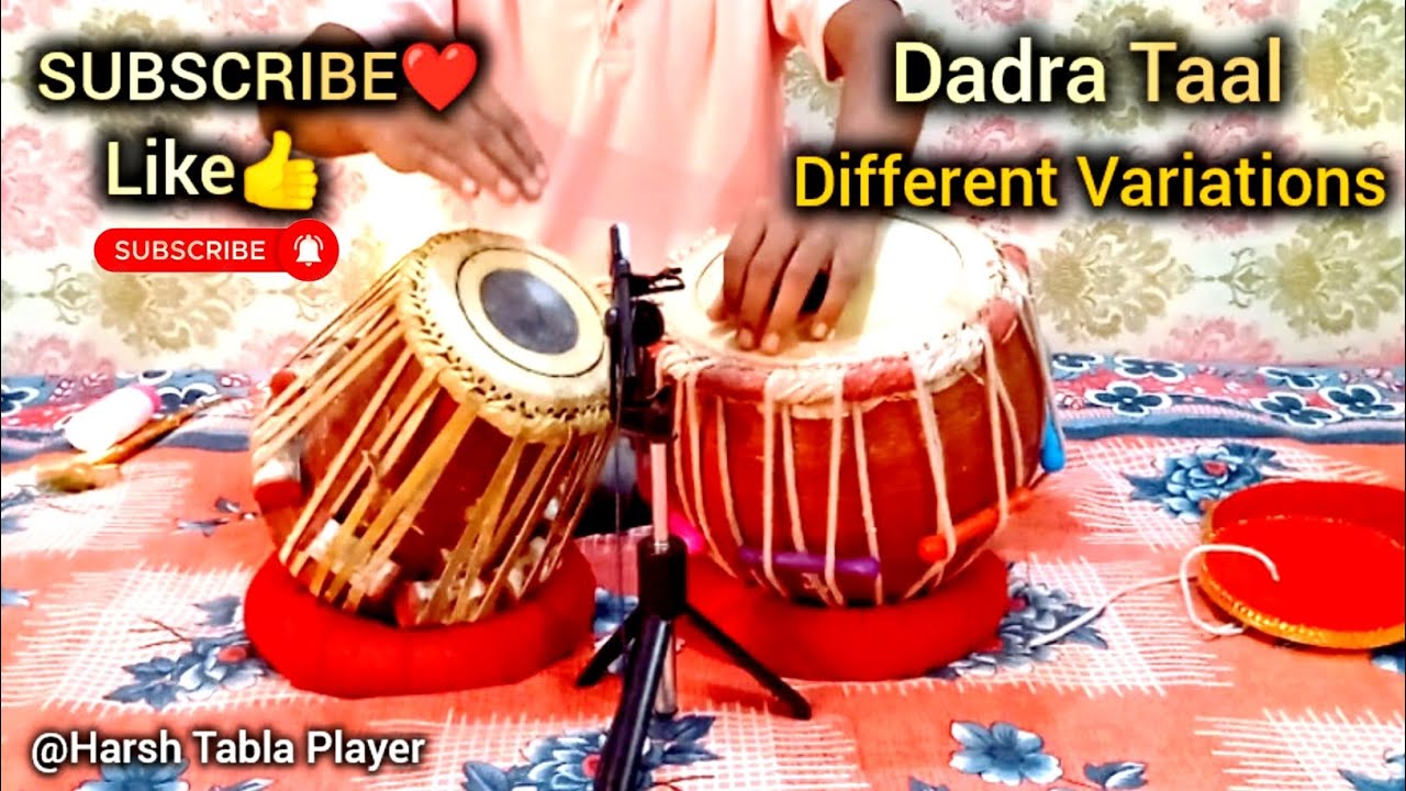 Dadra Taal Different Variations | दादरा ताल | #music #tabla #dadrataal ...