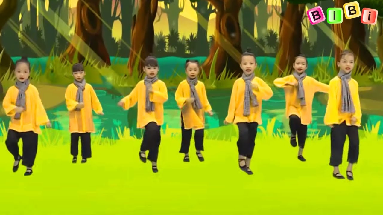Nhạc Thiếu Nhi Múa Hát Cho Bé Vui Nhộn - Tập Tầm Vông - Em Bé Giải ...
