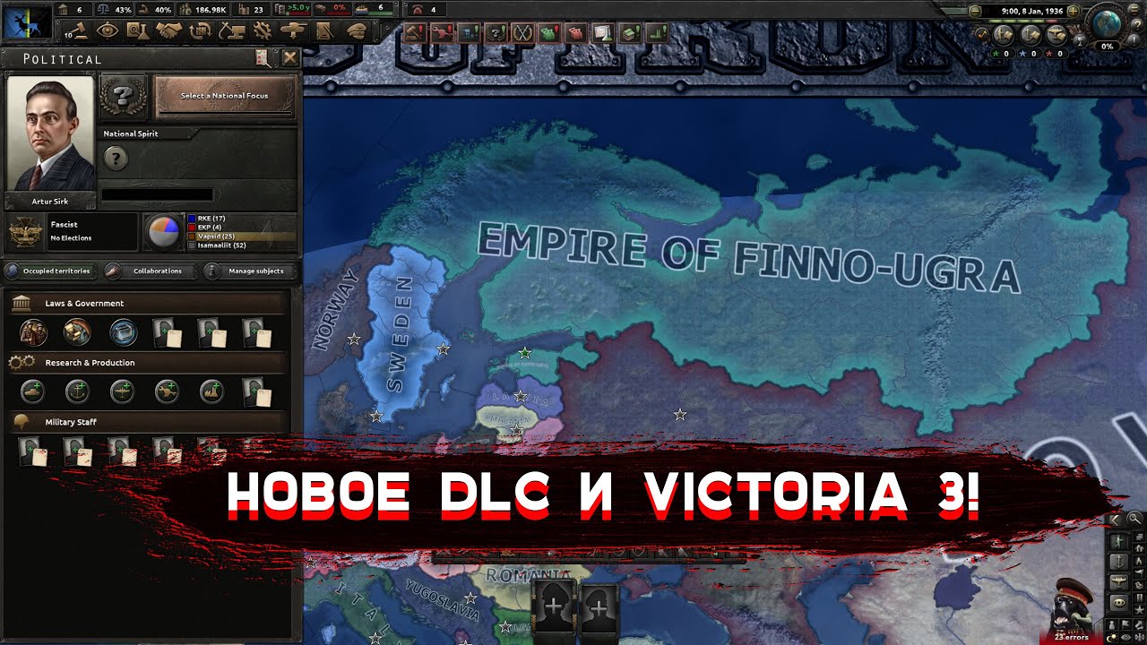 КОРОТКО О НОВОМ DLC К HOI4 ПРО СССР И АНОНС VICTORIA 3! - HEARTS OF ...