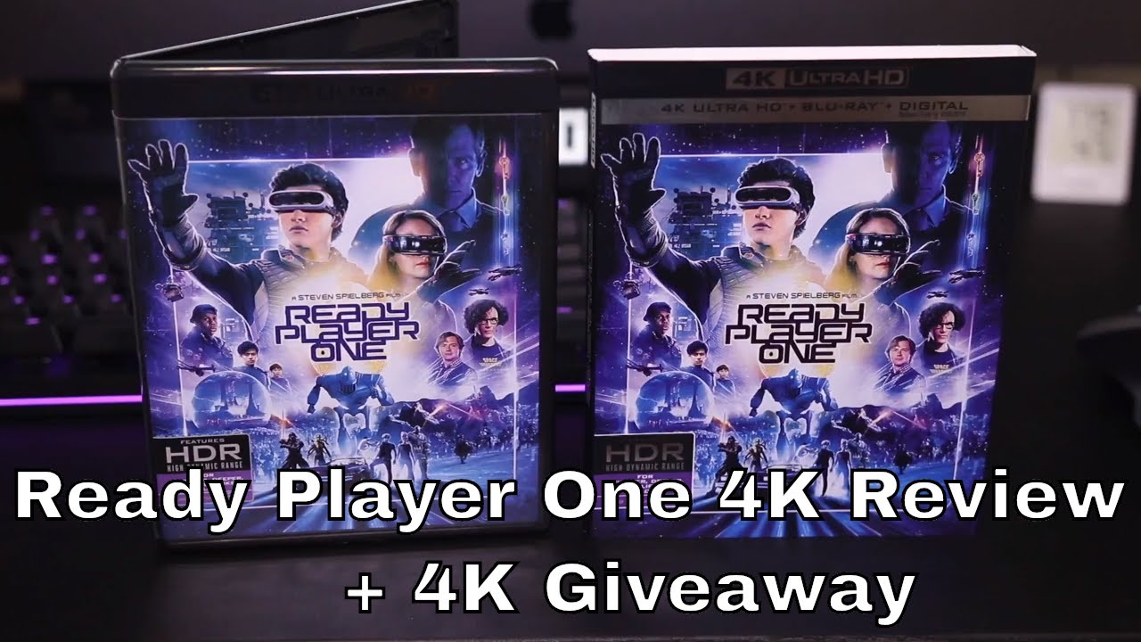 Ready Player One 4k Blu Ray Review Giveaway Youtube