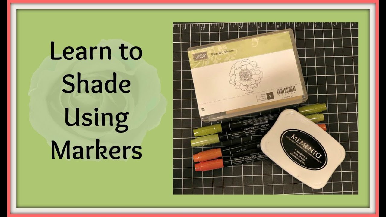 Quick Crafting Tip Learn To Shade Using Markers YouTube Quick Crafting Tip Learn To Shade Using Markers YouTube