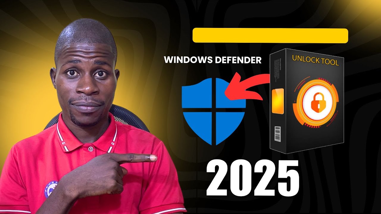 Windows Defender Et Unlocktool SOLUTION 2025 - YouTube