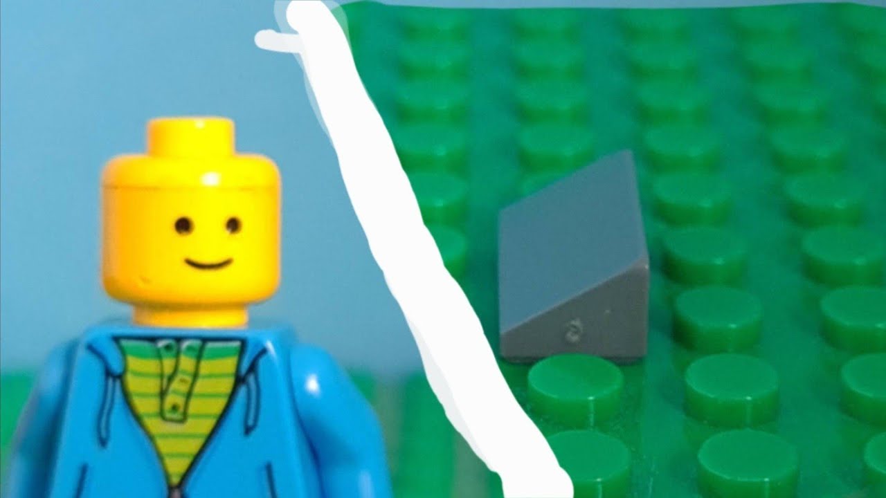 Lego Man trips over a rock | Lego Stop Motion - YouTube