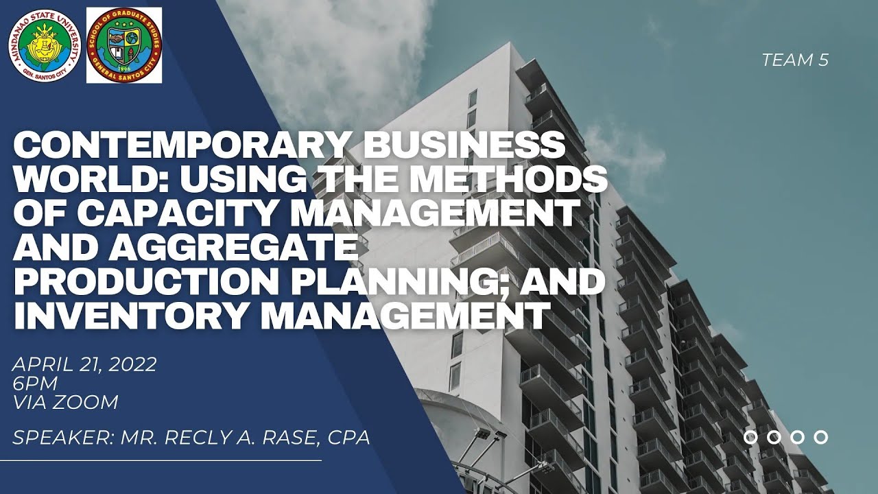 Webinar: Contemporary Business World - YouTube