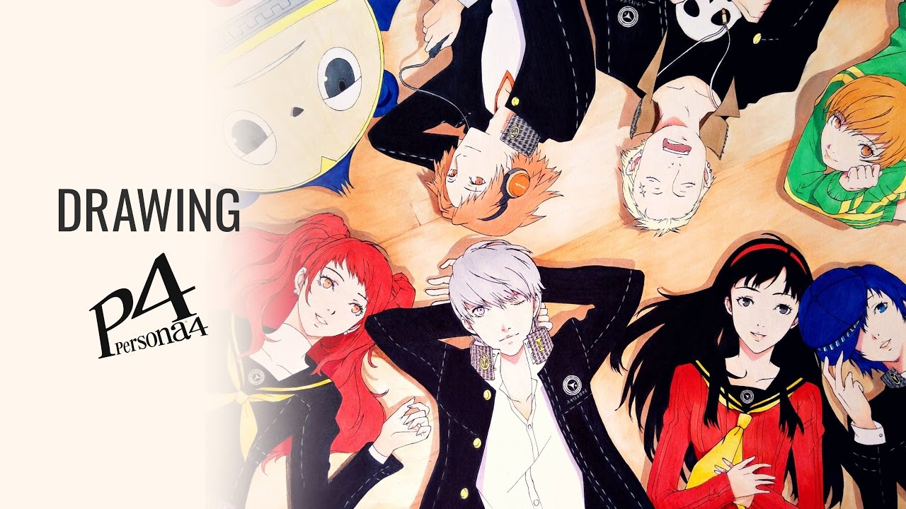 Drawing Persona 4 - YouTube