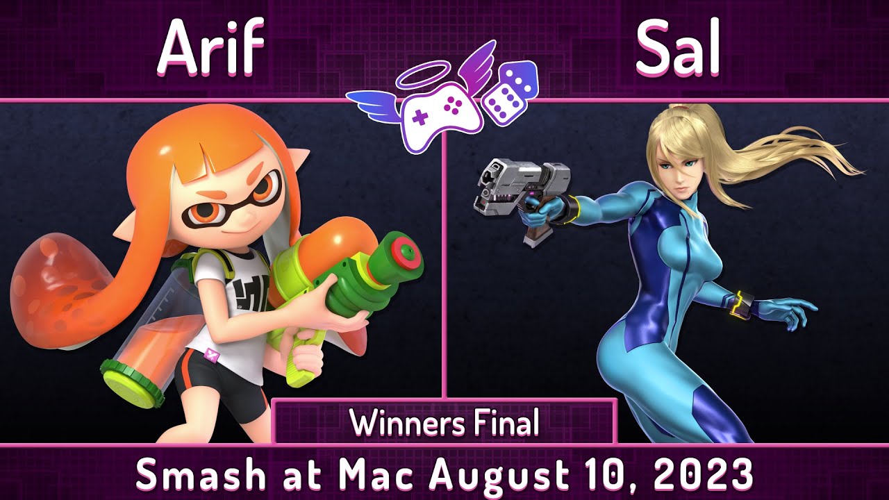 S@M Aug 10 2023 | Arif (Inkling) vs Sal (ZSS) | Winners Final | SSBU ...