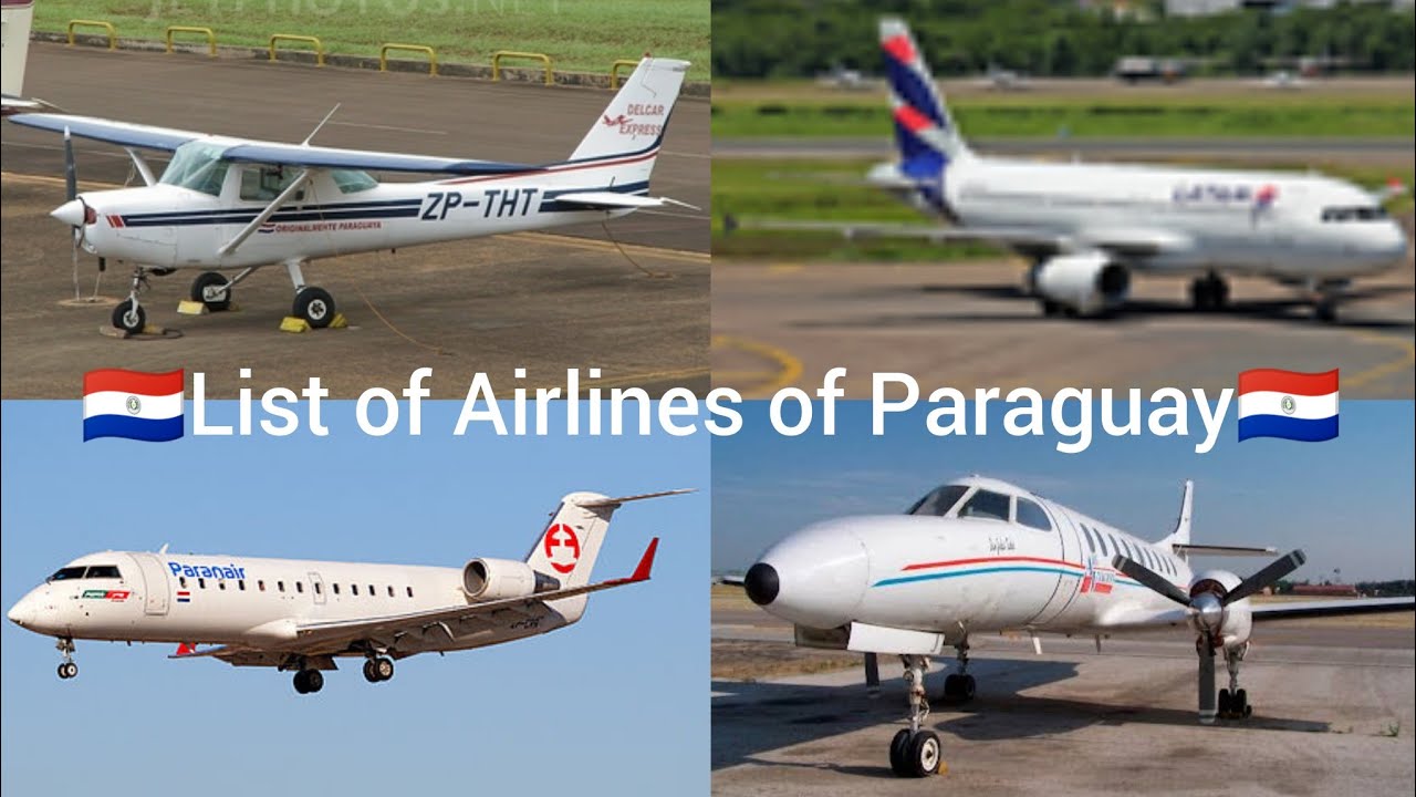 List of Airlines of Paraguay | Aviation BD - YouTube