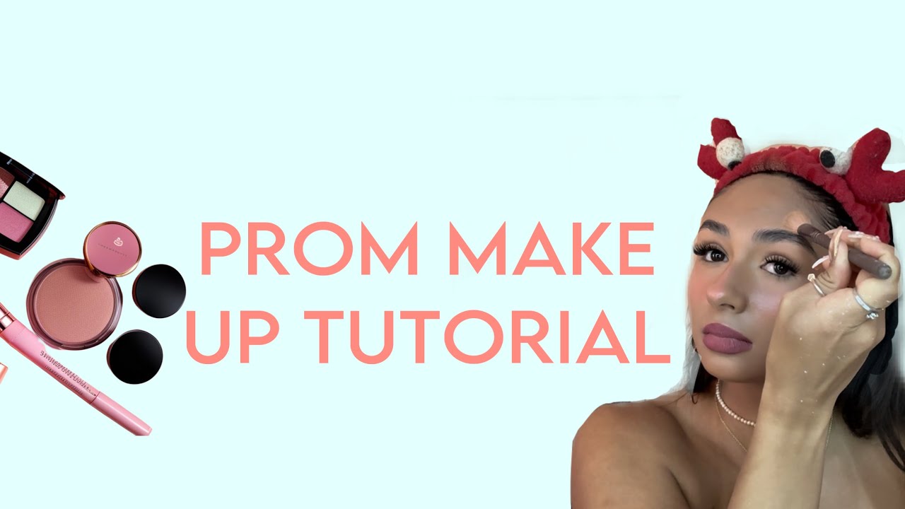 natural prom make up tutorial 💄 - YouTube