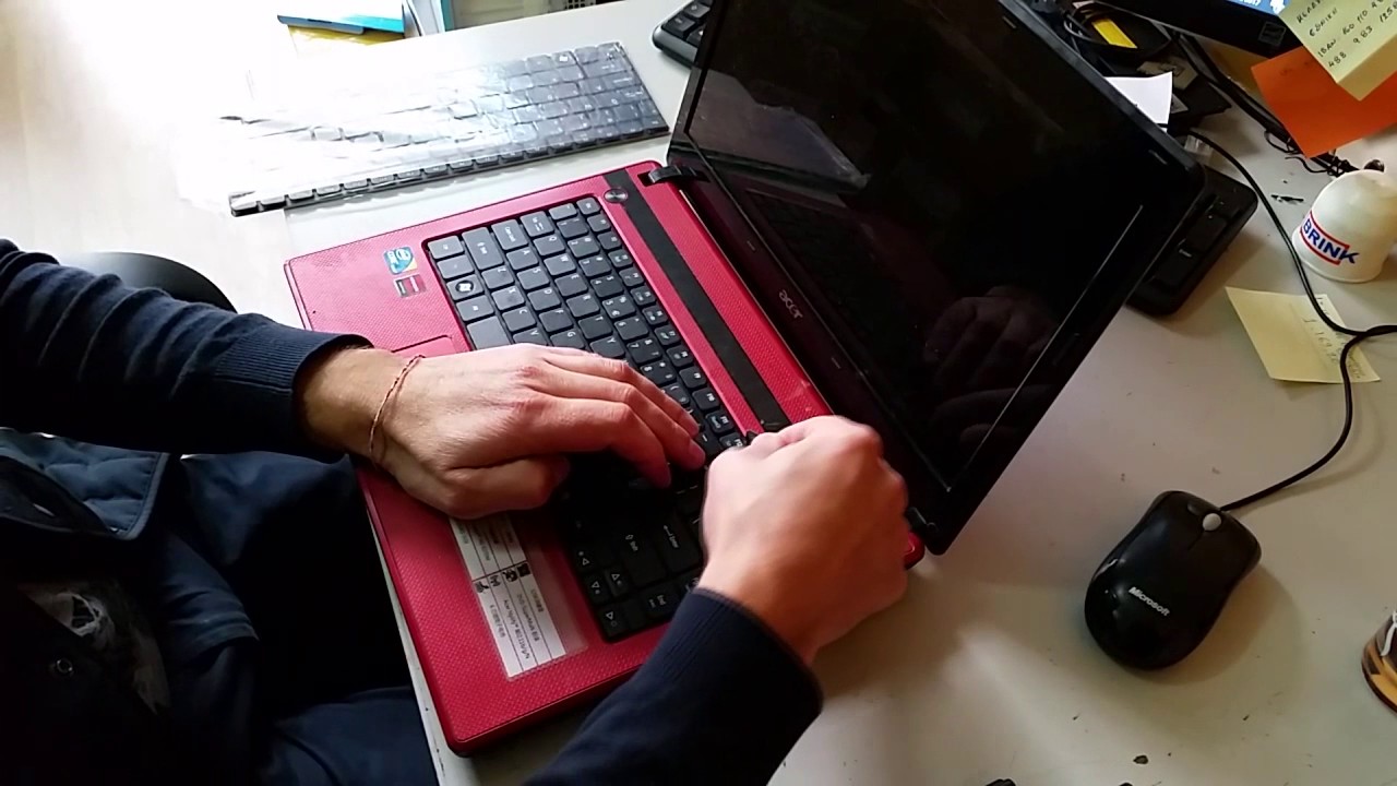 Acer Aspire 4738G keyboard replacement - Αλλαγή πληκτρολογίου σε Acer ...