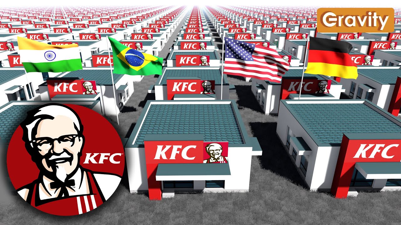 KFC restaurants in different Countries - YouTube
