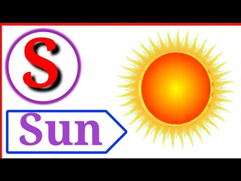 S For Sun | Simple Abcd | Alphabet Story | Kids Videos For Kids - YouTube