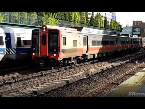 Warm day Rush Hour at Fordham Station ft. MNCR230 and horn shows! - YouTube