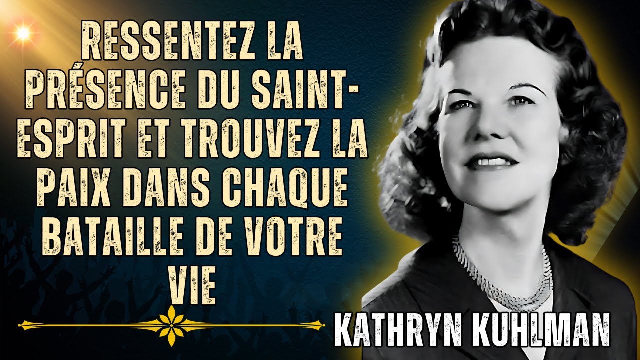 KATHRYN :Arrête de tout porter seule : laisse le Saint-Esprit GUIDER ta ...