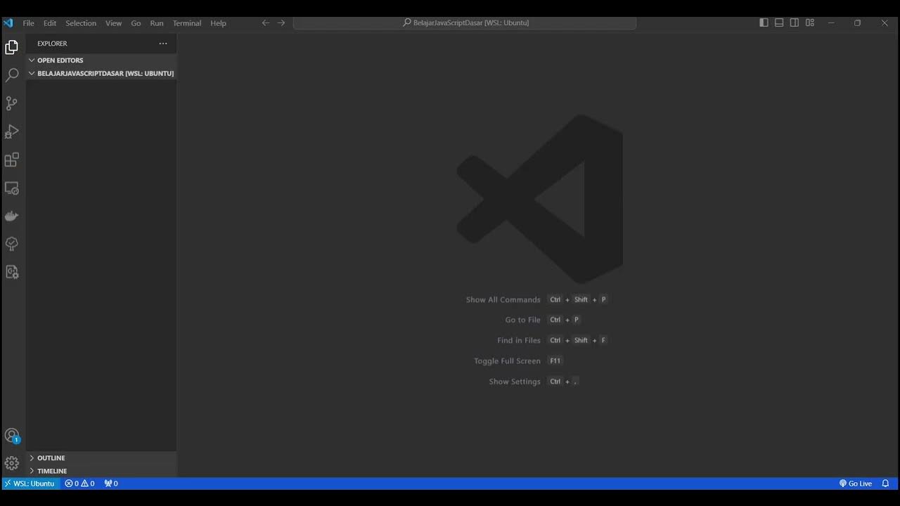 Learn Javascript Writing Your First Javascript Code No Talking Youtube