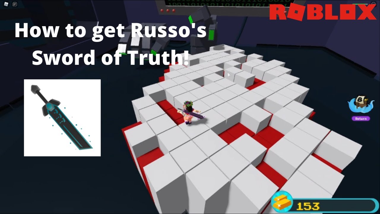 How to get Russo's Sword! (As Well as Equip All Swords) || Roblox Build ...