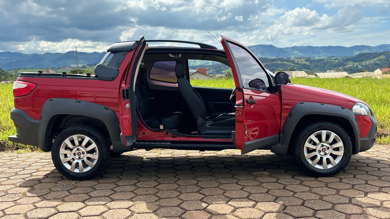 FIAT STRADA CABINE DUPLA ADVENTURE 2014 3 PORTAS - YouTube