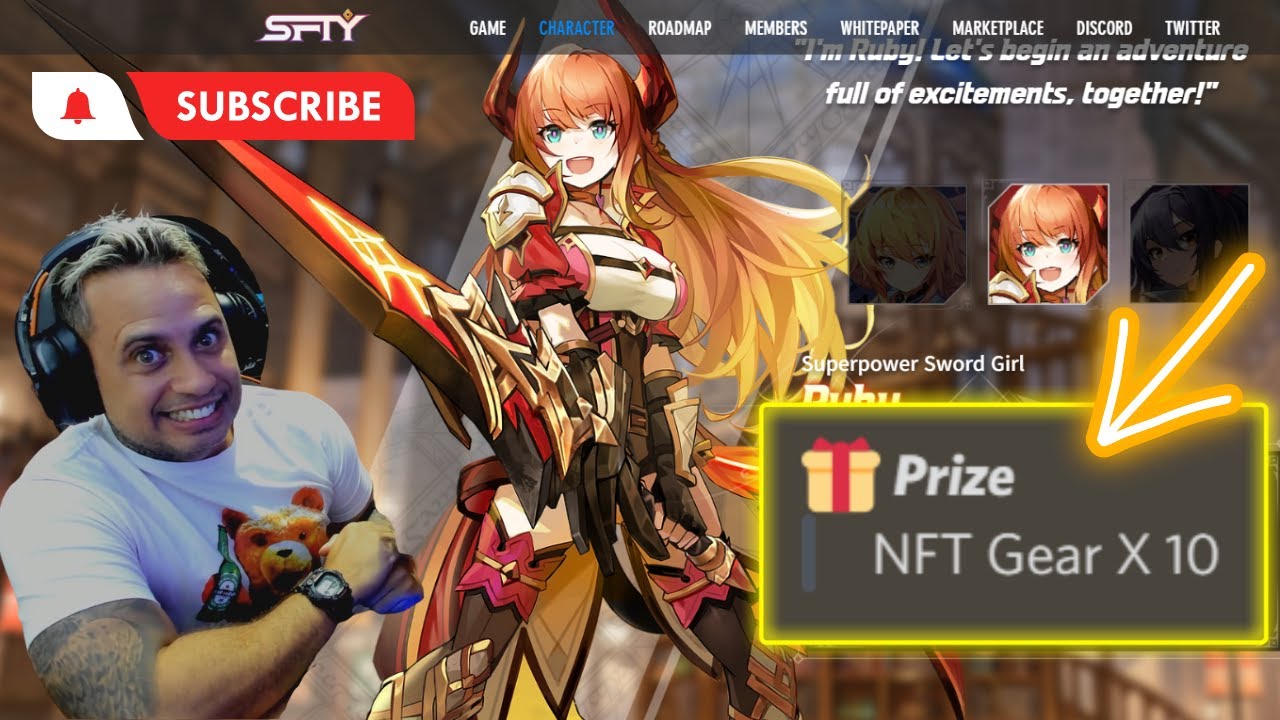 10 x NFT GEAR PRIZE - STELLA FANTASY - YouTube