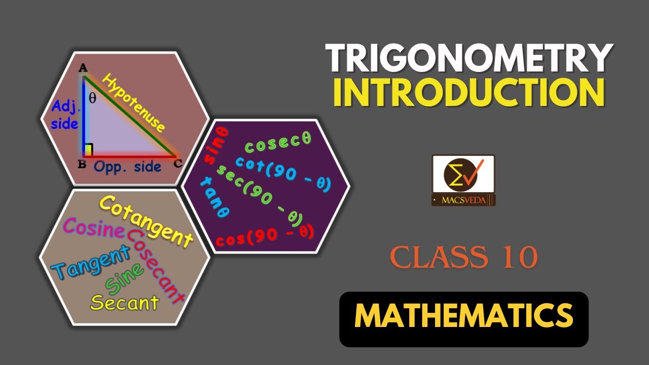 Trigonometry 1| Class 10 | Mathematics Foundation |MACSVEDA| SRIDHAR ...