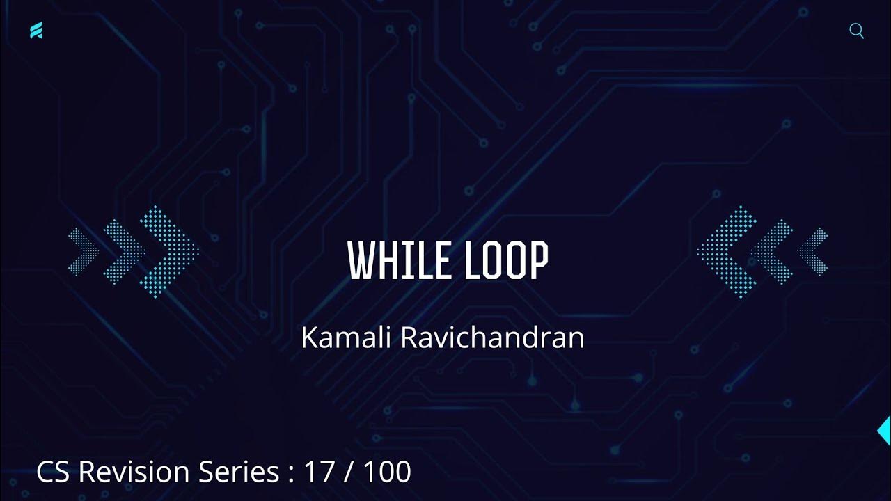 while loop in Python | Class 12 computer science Revision series - YouTube