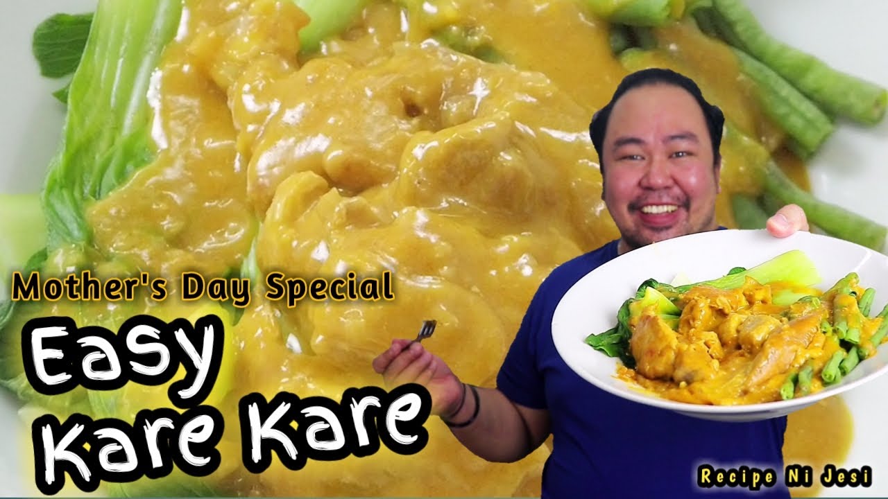 SIMPLE KARE-KARE | PORK KARE KARE Recipe Ni Jesi - YouTube