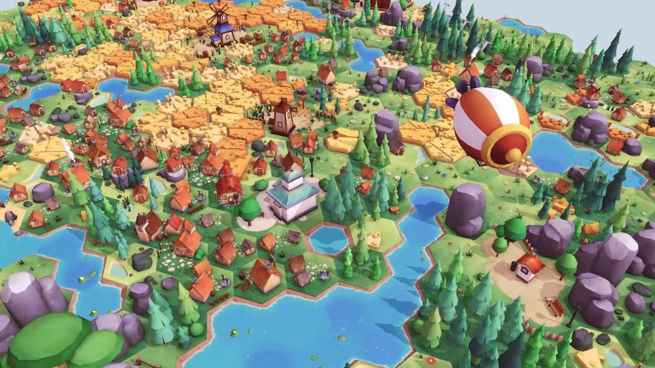 Incredibly Zen Tile-Based City Builder! - Pan'orama - YouTube