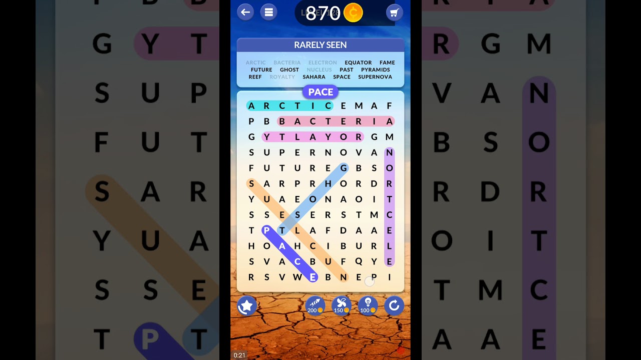 WORDSCAPES SEARCH LEVEL 128 ANSWERS masaya ang mga salita - YouTube